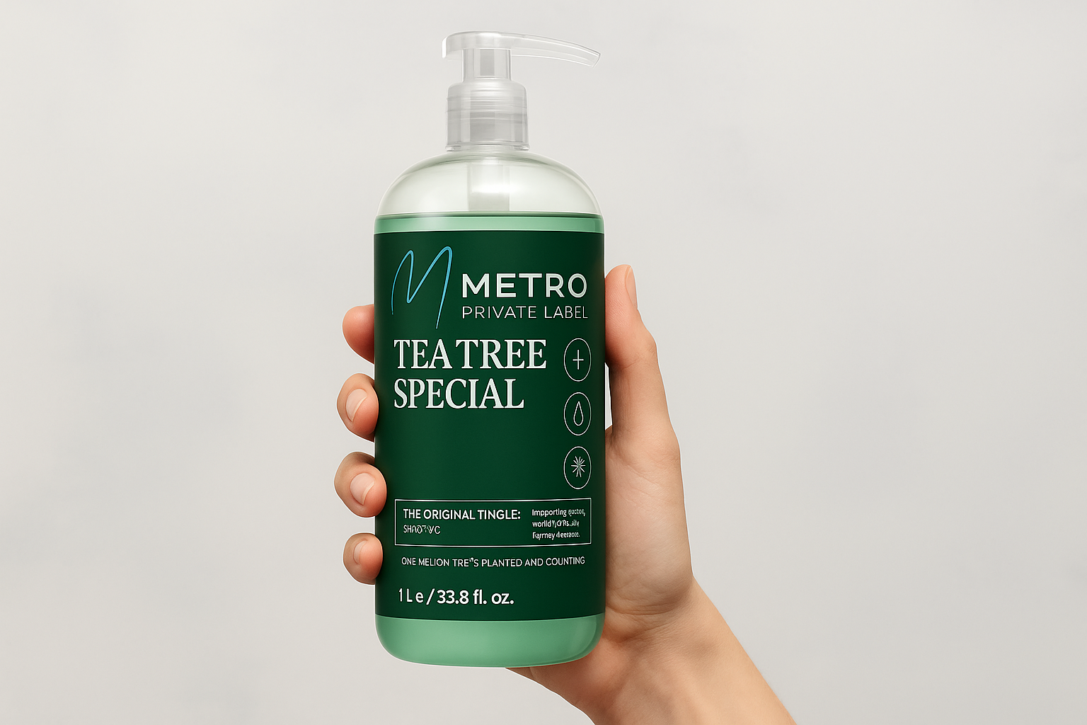 Metro Private Label : Private Label Tea Tree Shampoo - Metro Private ...